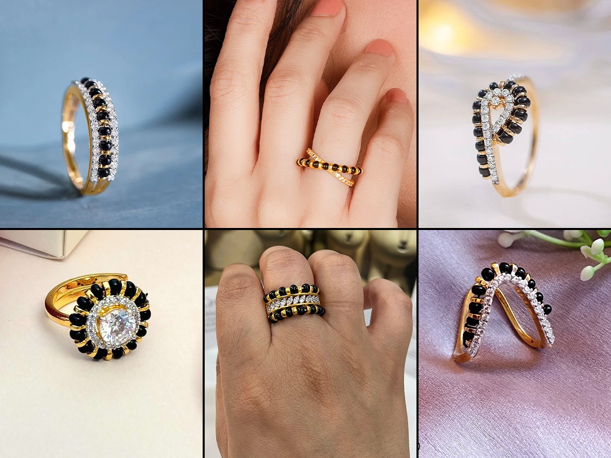 ही मंगळसूत्र अंगठी पाहिली का? मंगळसूत्र डिझाइन्सच्या अंगठ्यांचा पाहा ...