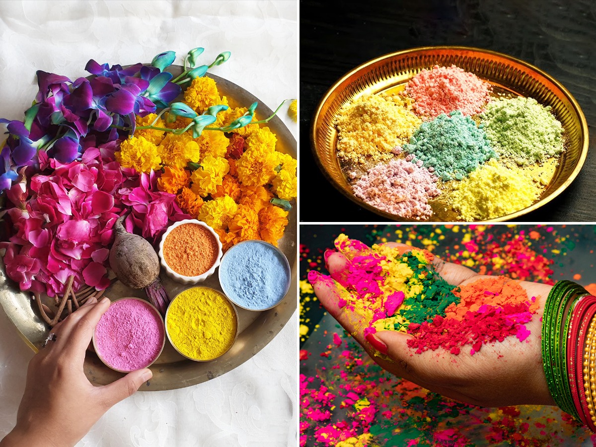 घरच्याघरीच तयार करा होळीचे नैसर्गिक रंग, त्वचा - केस राहतील सुरक्षित ...