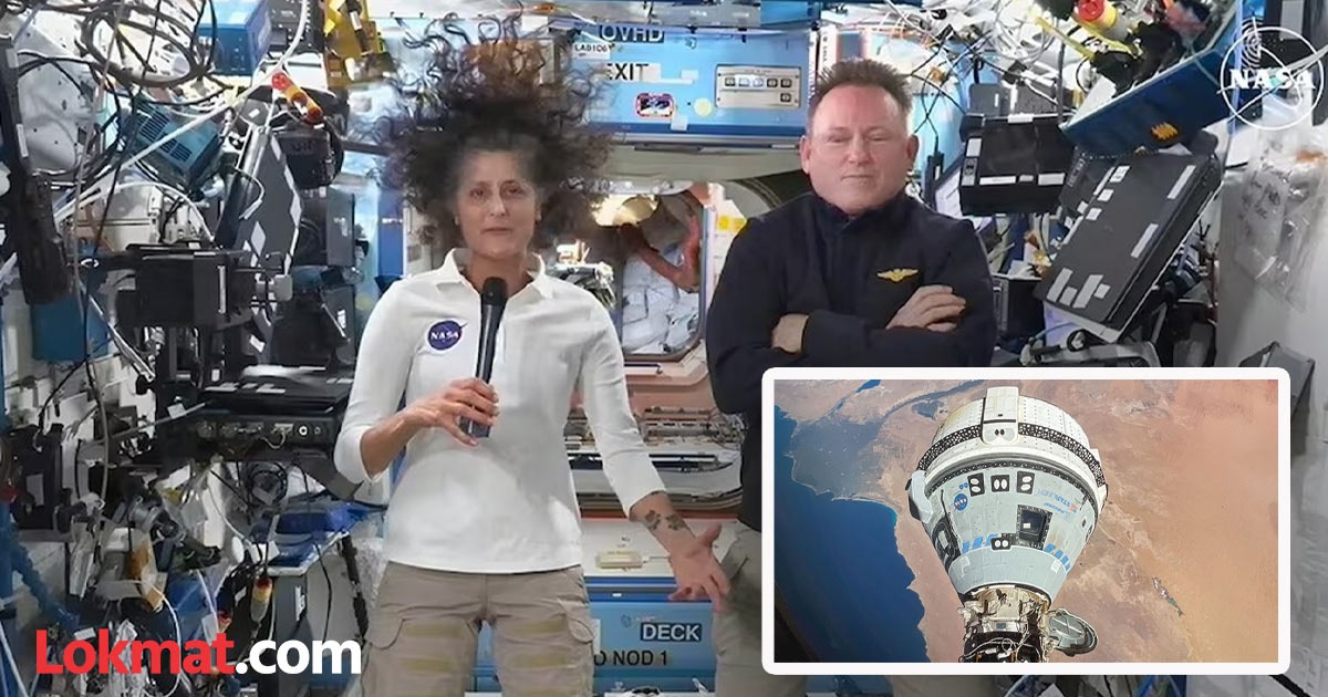 अंतराळवीर सुनीता विल्यम्स गेल्या विदर्भावरून ! दुर्बिणीशिवाय अनेकांनी ...