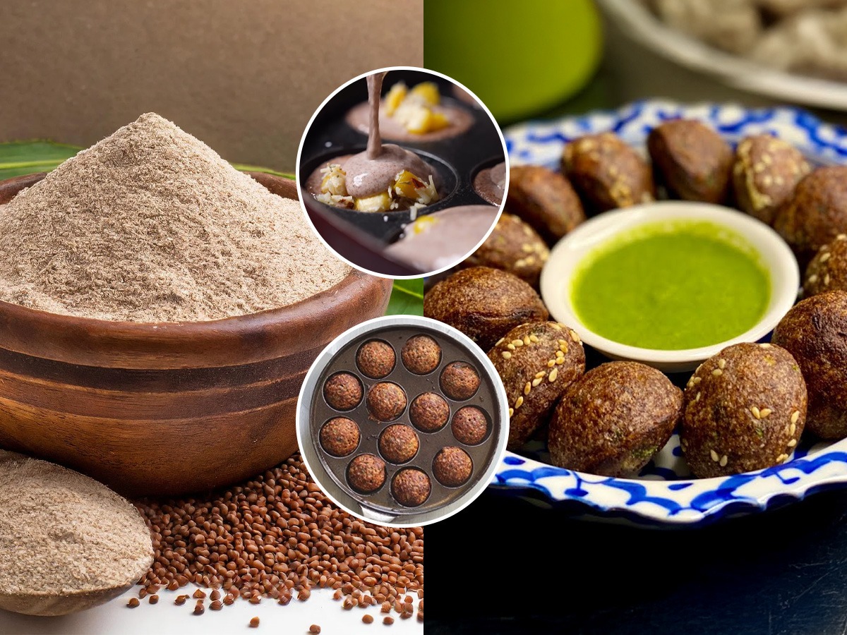 १ कप नाचणीचे करा गोल- फुललेले अप्पे; १० मिनिटांत होईल झटपट-चविष्ट ...