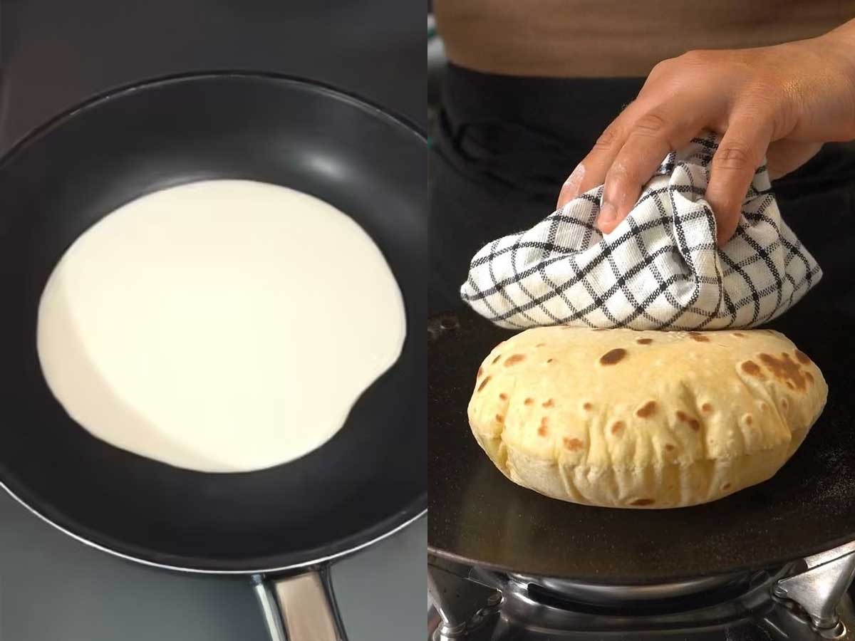 न लाटता, न पीठ मळता झटपट करा चपात्या; १ सोपी ट्रिक, झटपट होतील चपात्या ...