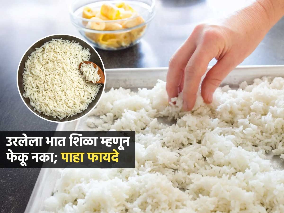 शिळा भात फेकू नका; डॉक्टर सांगतात 'या' पद्धतीनं खा शिळा भात, भरपूर ...