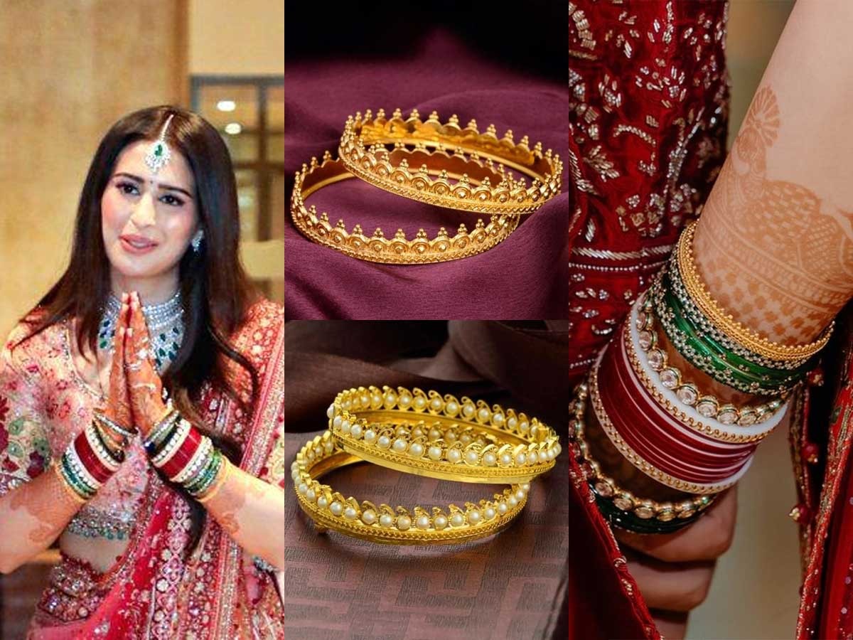 तेंडुलकरांच्या सुनबाईंच्या हातात दिसल्या पिचोड्या, पाहा पारंपरिक मराठी ...