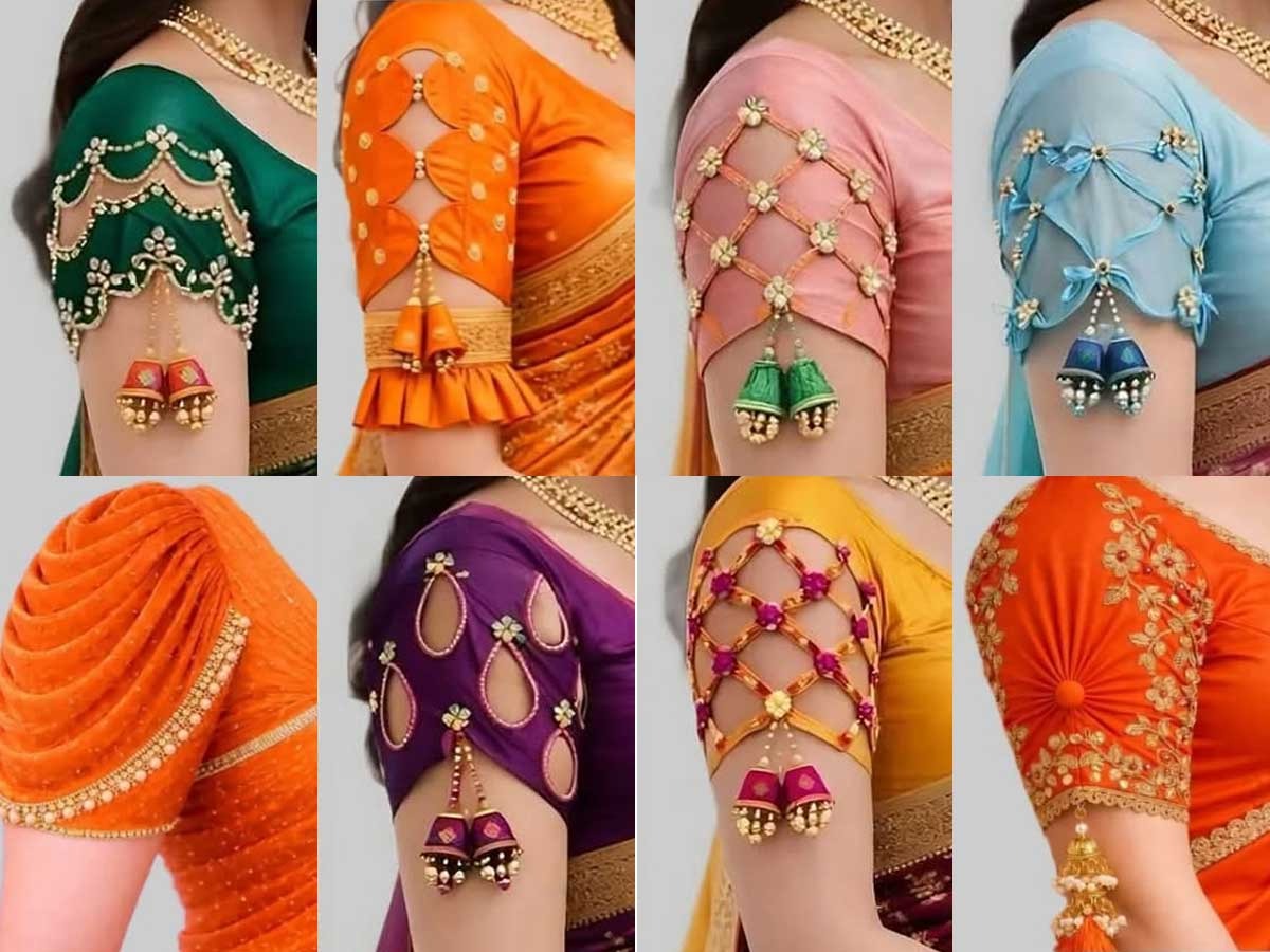 २०२६ च्या स्टायलिश ब्लाऊज डिझाईन्स; १५ पेक्षा जास्त स्लिव्हजचे पॅटर्न्स ...