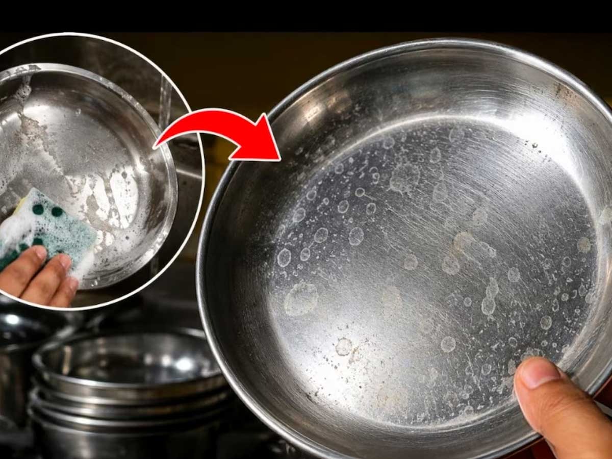 How To Remove Hard Water Stains From Utensils : भांड्यांवरचे डाग काढून ...