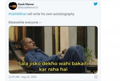 SEE PICS! Netizens flood Twitter with memes of Saif Ali Khan after he ...