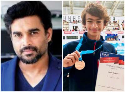 R Madhavan's son Vedaant wins 5 gold medals for India at swimming ...
