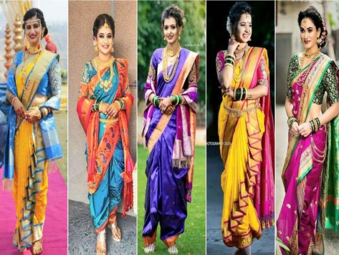 लग्नात नवरीने निवडायला हवी बॉडीशेपनुसार ‘अशी’ परफेक्ट साडी, लग्नाच्या ...
