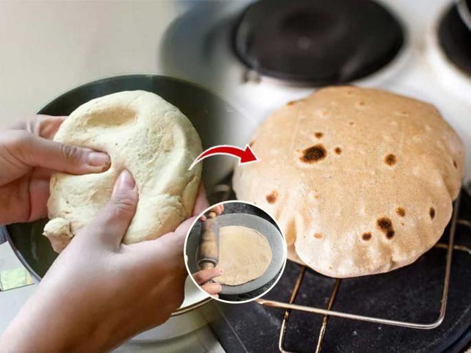 पोळ्या भाजताना अजिबातच फुगत नाहीत? ४ मस्त ट्रिक्स- फुग्यासारखी टम्म ...