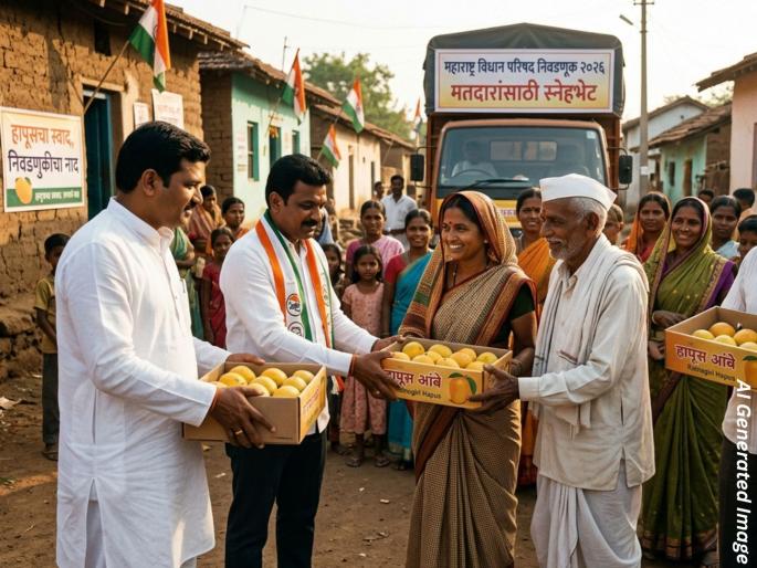विधान परिषद निवडणुकीसाठी 'मँगो डिप्लोमसी'! मतदारांचे 'अच्छे दिन ...