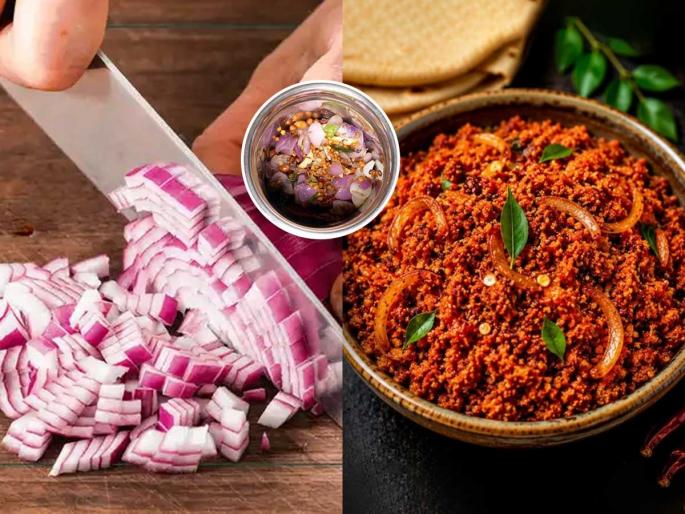 १० मिनिटांत करा गावरान पद्धतीची झणझणीत कांद्याची सुकी चटणी, अस्सल ...