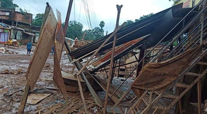 गडचिरोली जिल्ह्याच्या भामरागड तालुक्यात पंचनाम्यांसाठी अडथळे - Marathi ...