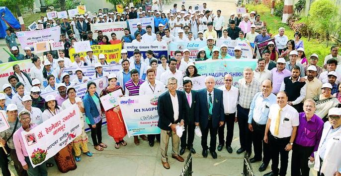 जागतिक कॅन्सर दिन : रॅली, पोस्टर प्रदर्शनामधून कॅन्सर जनजागृती ...