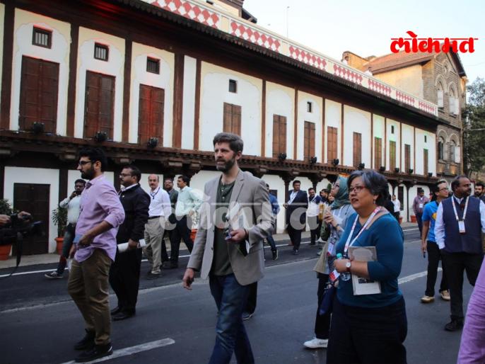 G20 Summit Pune Foreign visitors and delegates did 'Heritage Walk in ...