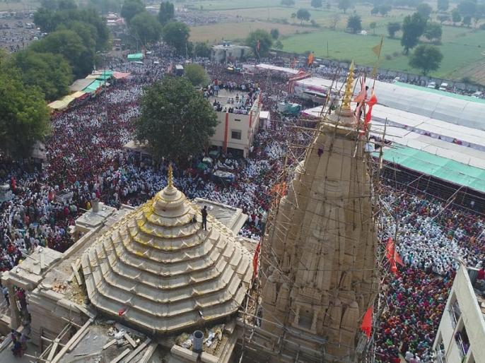 नर्सी नामदेव येथे अवतरली पंढरी; भक्तीमय वातावरणात कलशारोहण सोहळा थाटात ...
