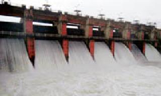इरई धरणाचे सहा दरवाजे उघडले .. - Marathi News | Six doors of the Irai ...