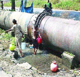 The Frequent Split Eclipse Of Mjp Water Channel | एमजेपीच्या जलवाहिनीला ...