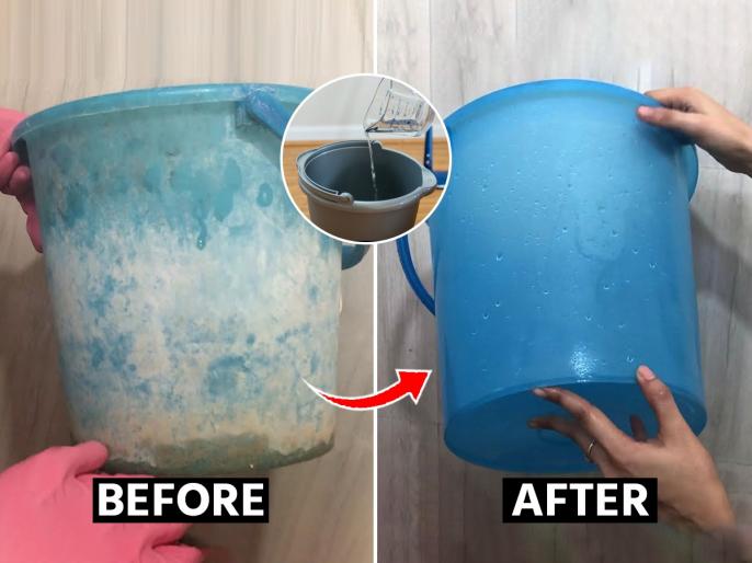 Home Cleaning Hacks: How to remove stains from buckets in just 2 ...