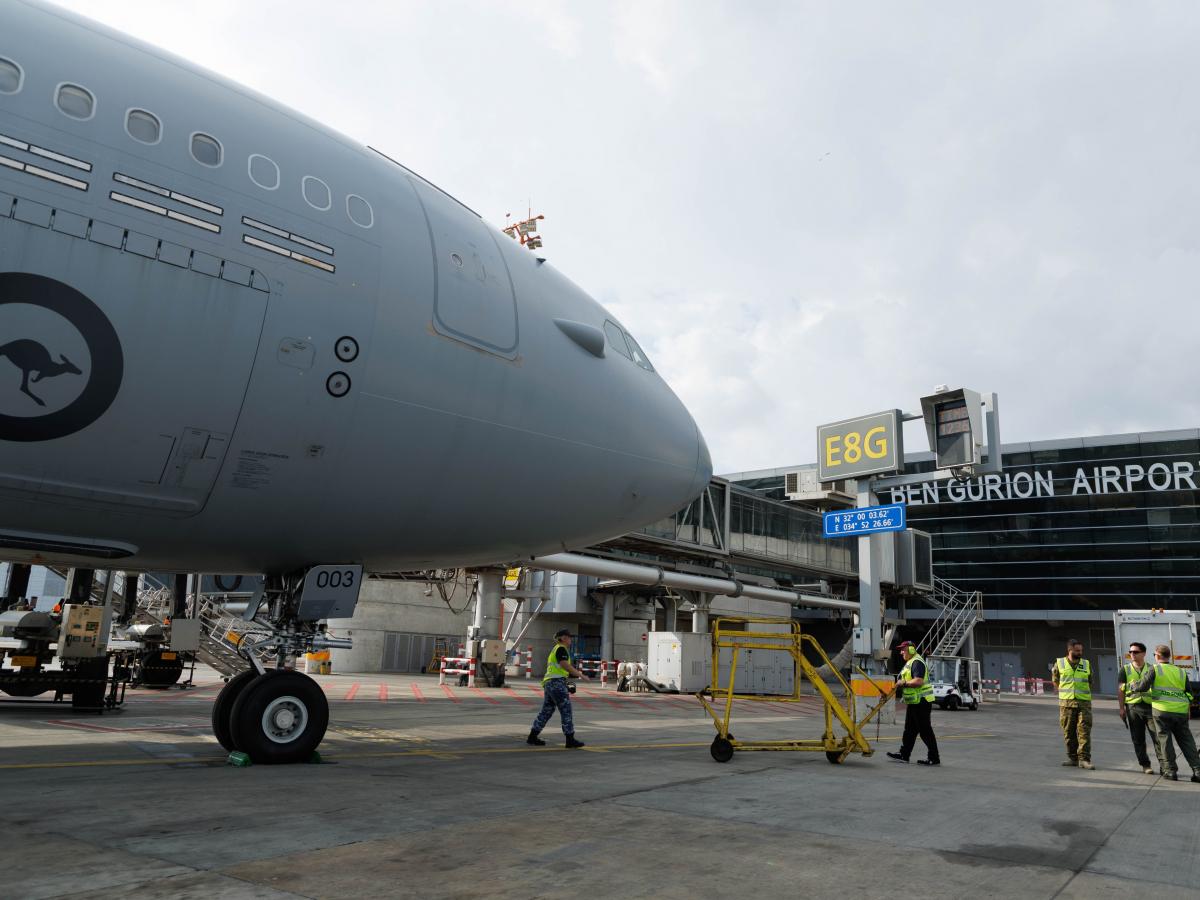 Australian Air Force joins repatriation efforts in Israel - www ...