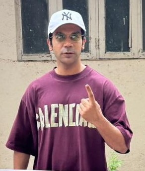 On Voting Day, Rajkummar Rao shares how it feels to be ECI's Nation ...