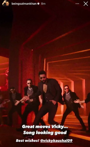 Salman praises Vicky Kaushal’s ‘great moves’ in ‘Tauba Tauba’: 'Song ...