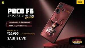 POCO F6 Deadpool and Wolverine edition debuts in India for Rs 29,999 ...