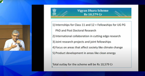 Cabinet merges 3 umbrella schemes into ‘Vigyan Dhara’ Central scheme ...