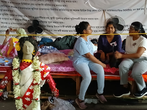 VC of CU asks Puja revellers to visit docs on hunger strike to show solidarity - www.lokmattimes.com