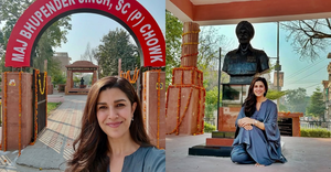 Nimrat Kaur pays tribute to father Major Bhupender Singh on his 31st death anniversary - www ...