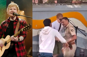 Ed Sheeran's impromptu Bengaluru street performance stopped by police ...