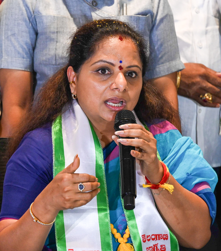 Kavitha faces uncertain political future after exit from BRS - www ...
