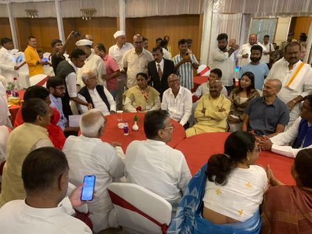 Bihar: Sudarshan Reddy seeks support of INDIA Bloc leaders in Patna ...