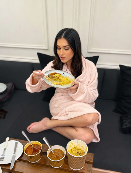 Tara Sutaria debunks the myth that 'actresses don’t eat' with her ...