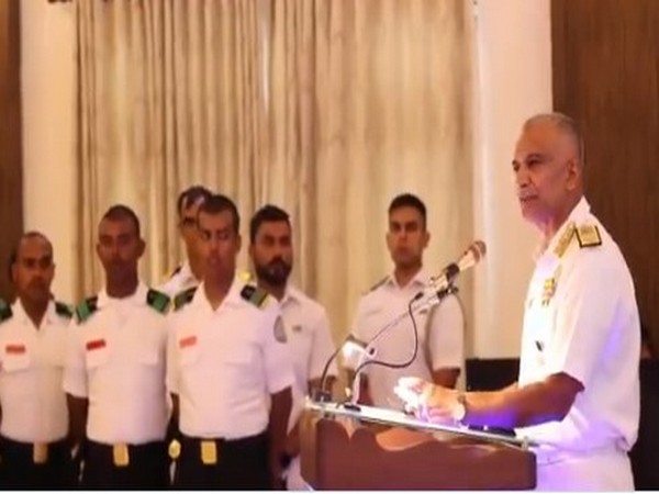 Navy chief Admiral R Hari Kumar interacts with cadets of Saudi Arabia's ...