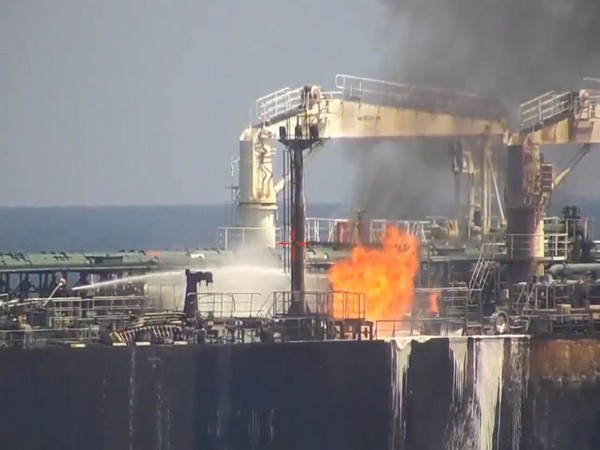 Fire onboard merchant vessel Marlin Luanda brought under control by ...