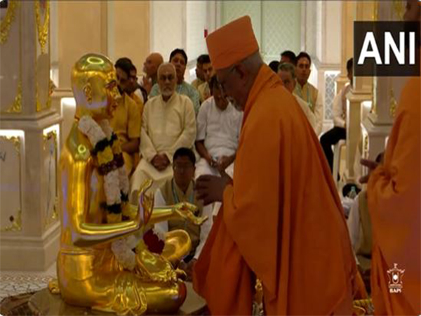 Consecration ceremony of BAPS Hindu Temple in Abu Dhabi begins ahead of ...