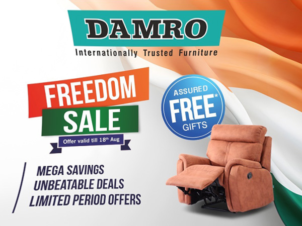 'Celebrate Freedom with Damro Furniture: Enjoy Spectacular Discounts ...