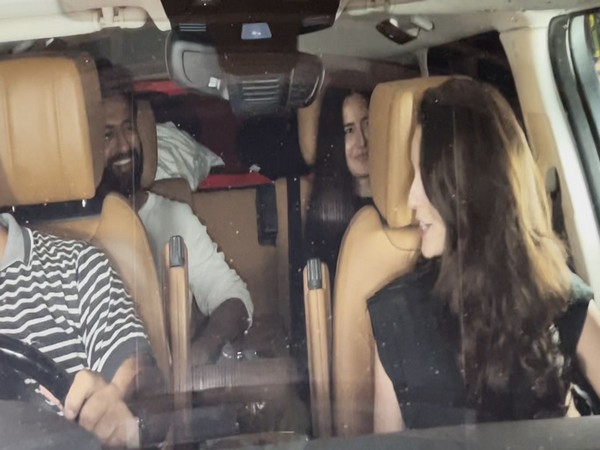 Vicky Kaushal, Katrina Kaif beam with joy as they step out of Zoya ...