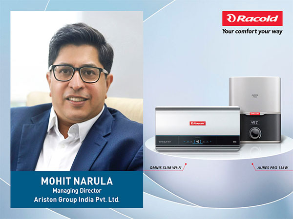 Racold Elevates Water Heating Experience with Omnis Slim and Aures Pro ...