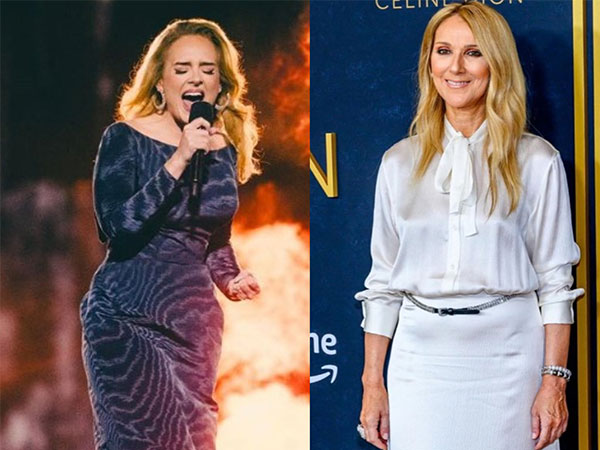 Adele bursts into tears as she meets Celine Dion at Las Vegas residency ...