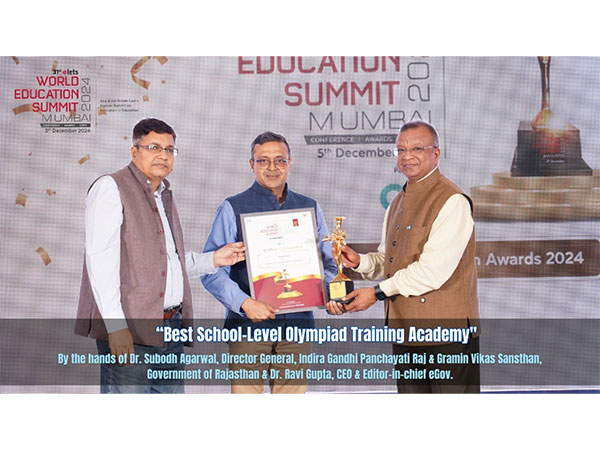 homeClass Wins Prestigious 'Best School-Level Olympiad Training Academy ...