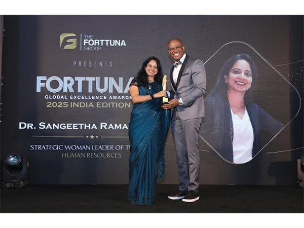 Dr. R. Sangeetha Honored as Strategic Woman Leader of the Year at Forttuna Global Excellence ...