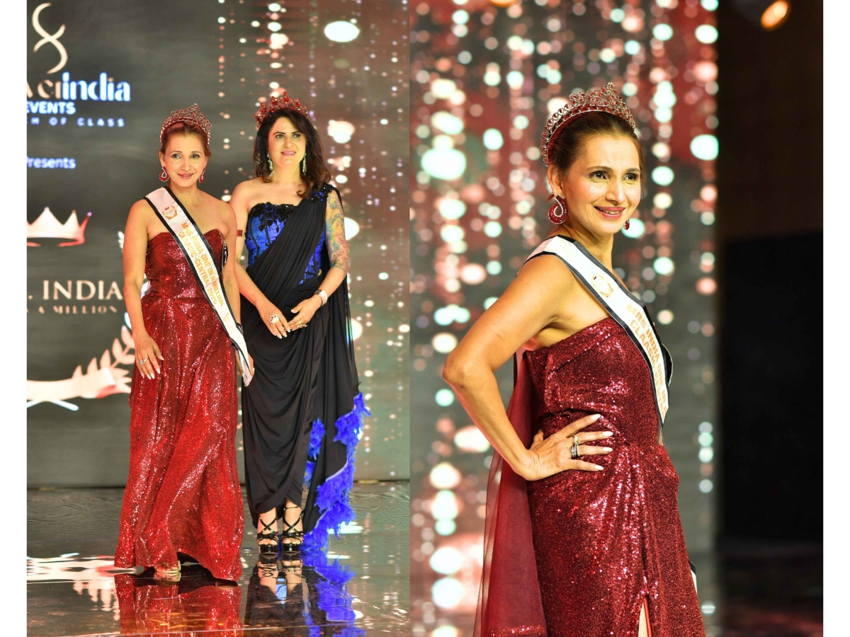 Mrs. India One in a Million 2025 - Season 5 Alka Goel, 58, Redefines Womanhood Zonal Winner ...