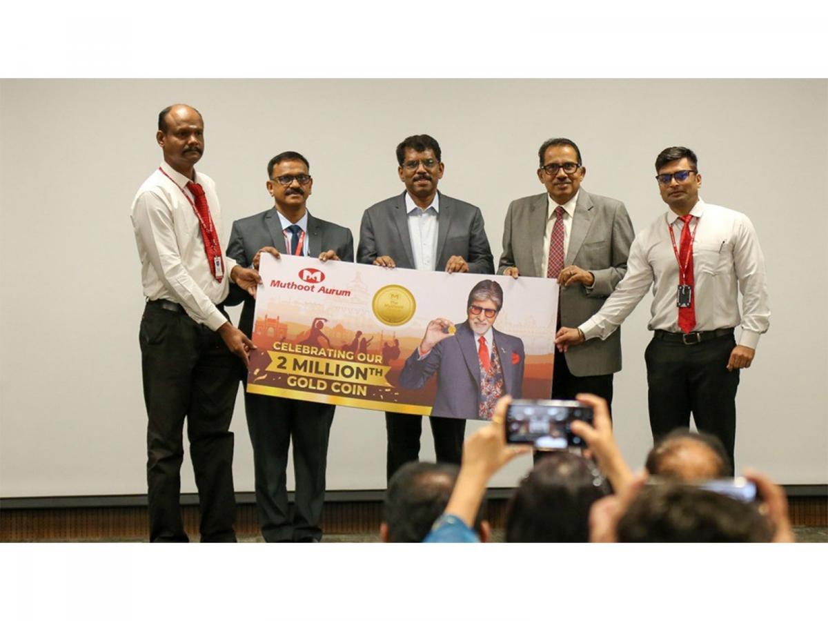 Muthoot Aurum Crosses Two Million Gold Coin Sales Milestone Across ...