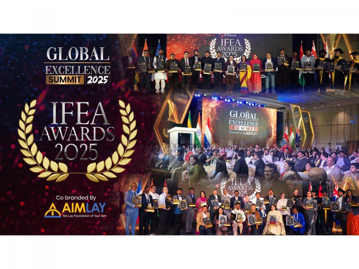 Aimlay Organizes IFEA Awards 2025 at ITC Welcomhotel to Celebrate ...