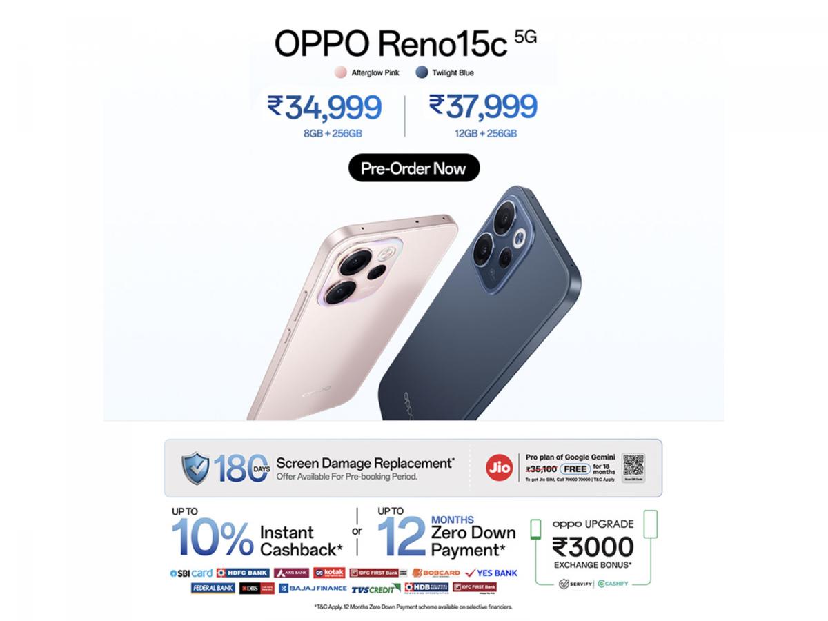 OPPO Expands Reno15 Series with Reno15c, Bringing the Signature Reno ...