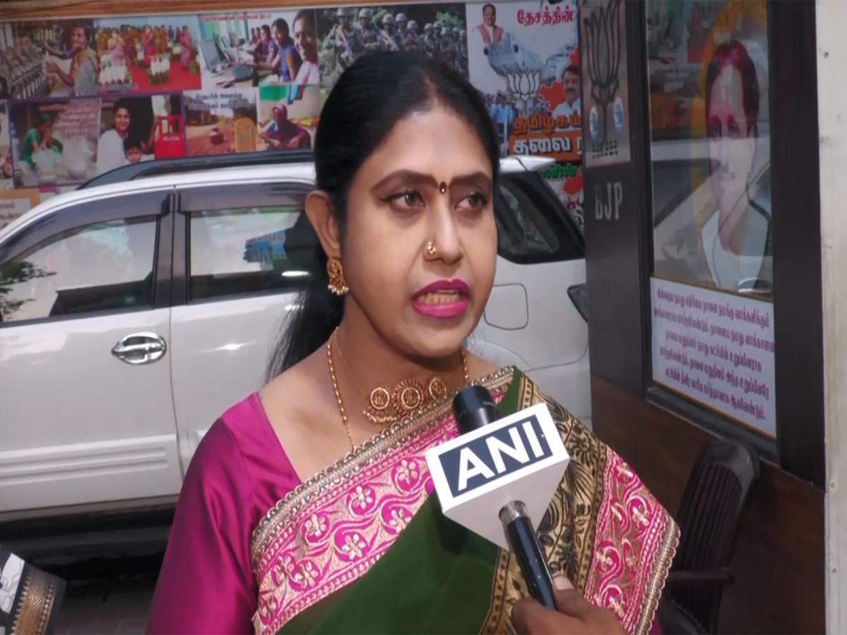 'DMK purposely twisting things:' BJP MLA Vijayadharani on Nainar ...