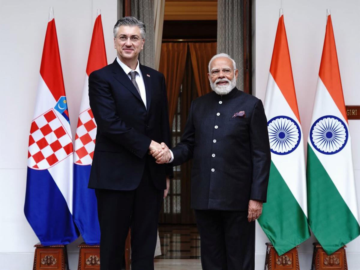 PM Modi meets Croatian PM Andrej Plenkovic, discusses AI, clean energy ...