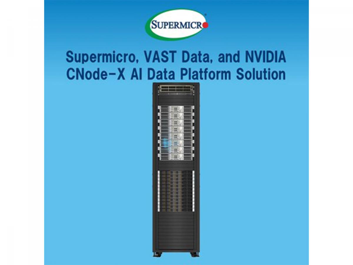 Supermicro and VAST Data Launch a New Enterprise AI Data Platform ...