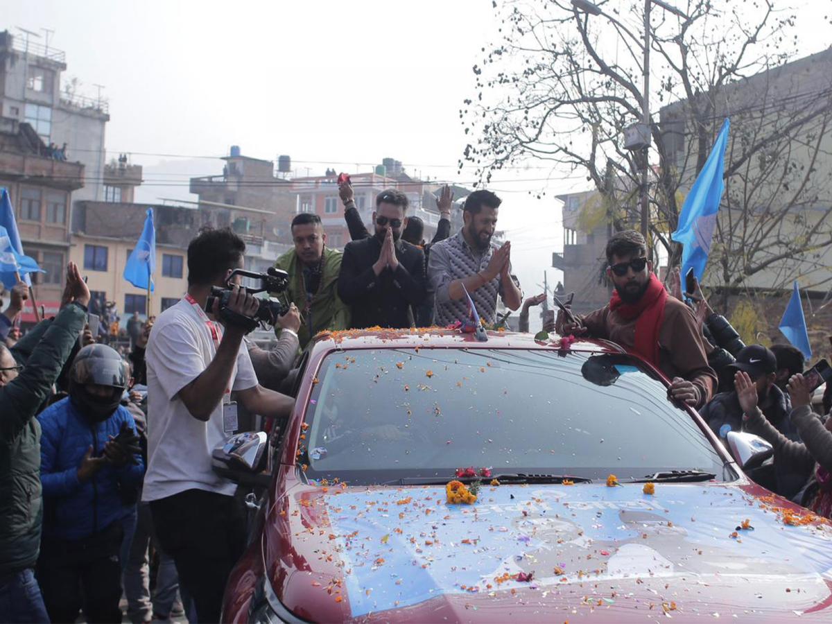 Balen Shah, former rapper and mayor, vying for PM, launches campaign in ...